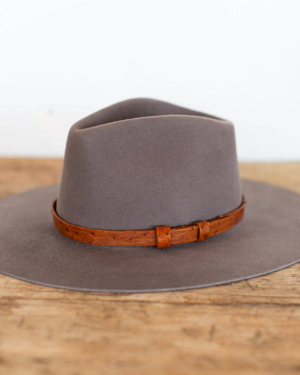 OSTRICH LEATHER HAT BAND – Bespoke Hat Co