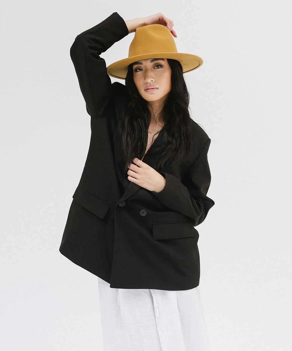 WES TALL FEDORA HAT – Bespoke Hat Co