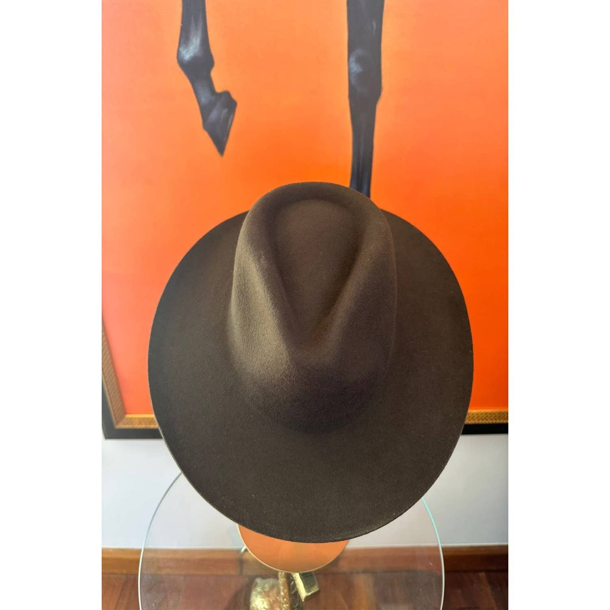 Stiff brim rancher hat in Australian wool – Bespoke Hat Co